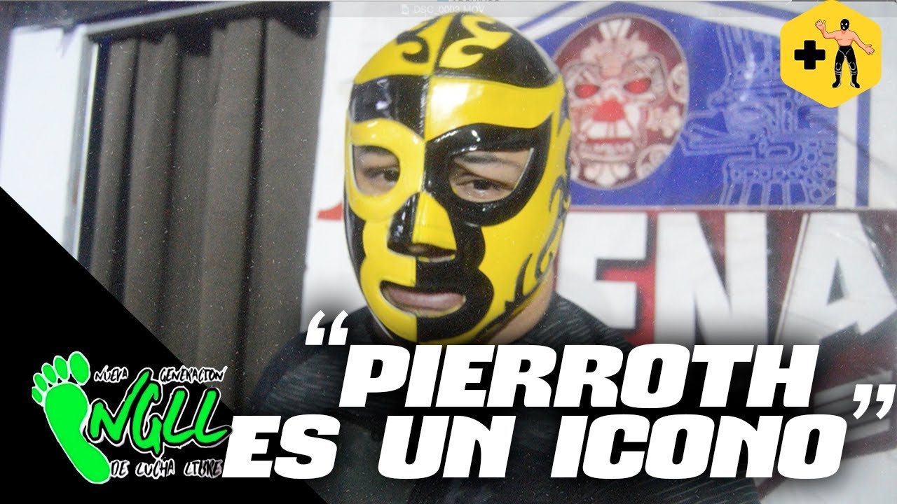 Pierroth Jr. : "Pierroth es un icono de la lucha libre" - YouTube