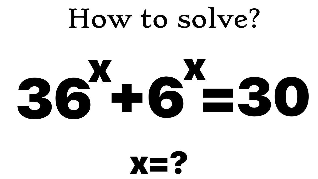 Exponential Equation Solving | You Should Learn this Math Tricks - YouTube