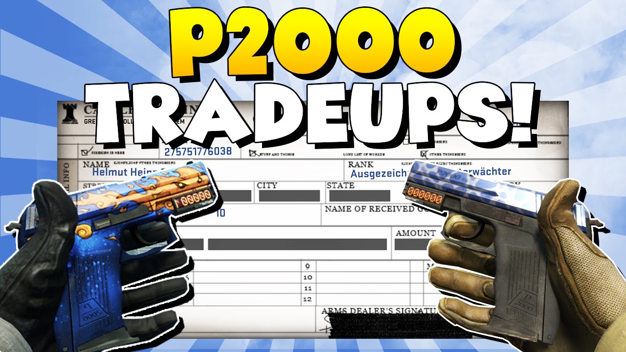 CS:GO - StatTrak P2000 Ocean Foam & Fire Elemental Trade Up - Road To ...