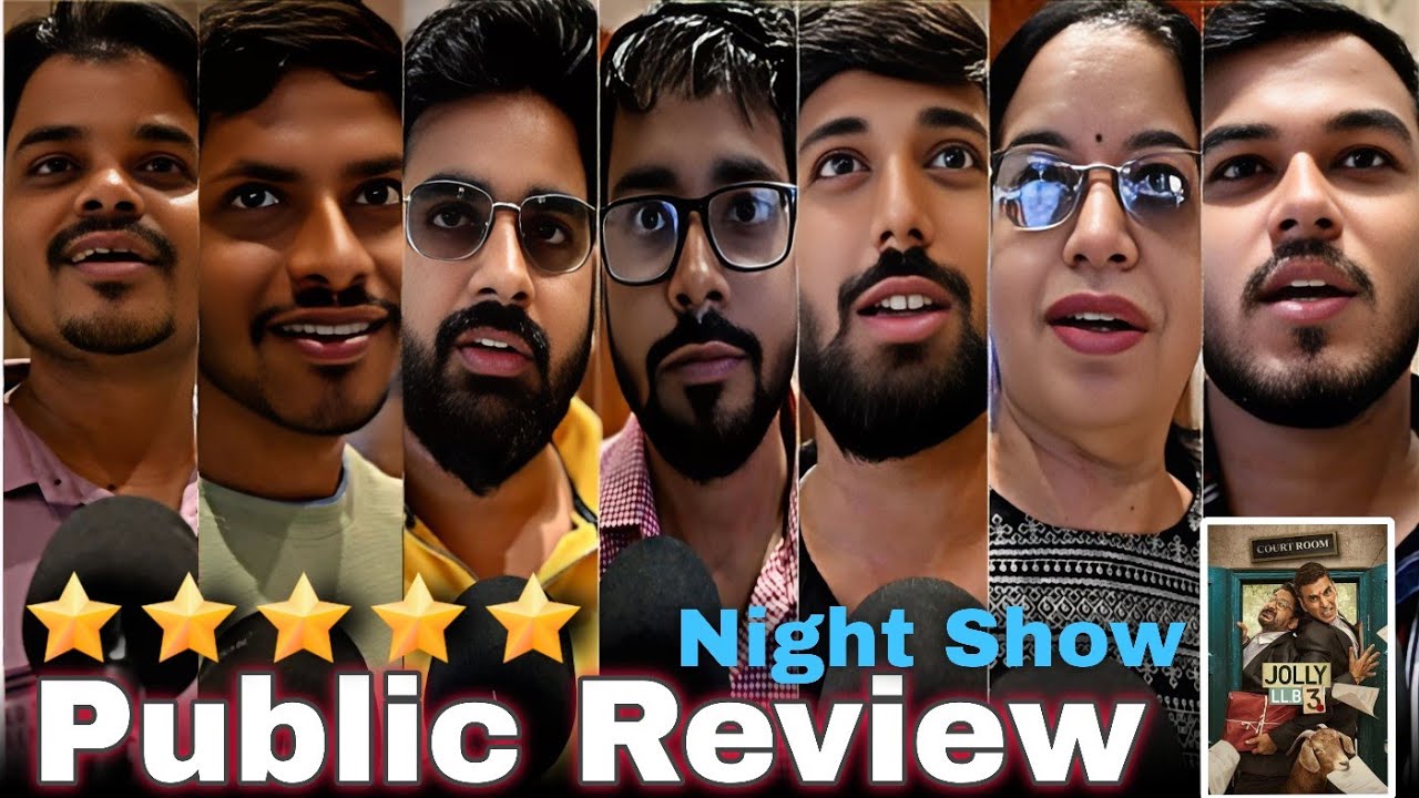 JOLLY LL.B -3 | Public Review | Night Show | (Day -5) | Akshay Kumar | Arshad Warsi | Sahu PVR ...