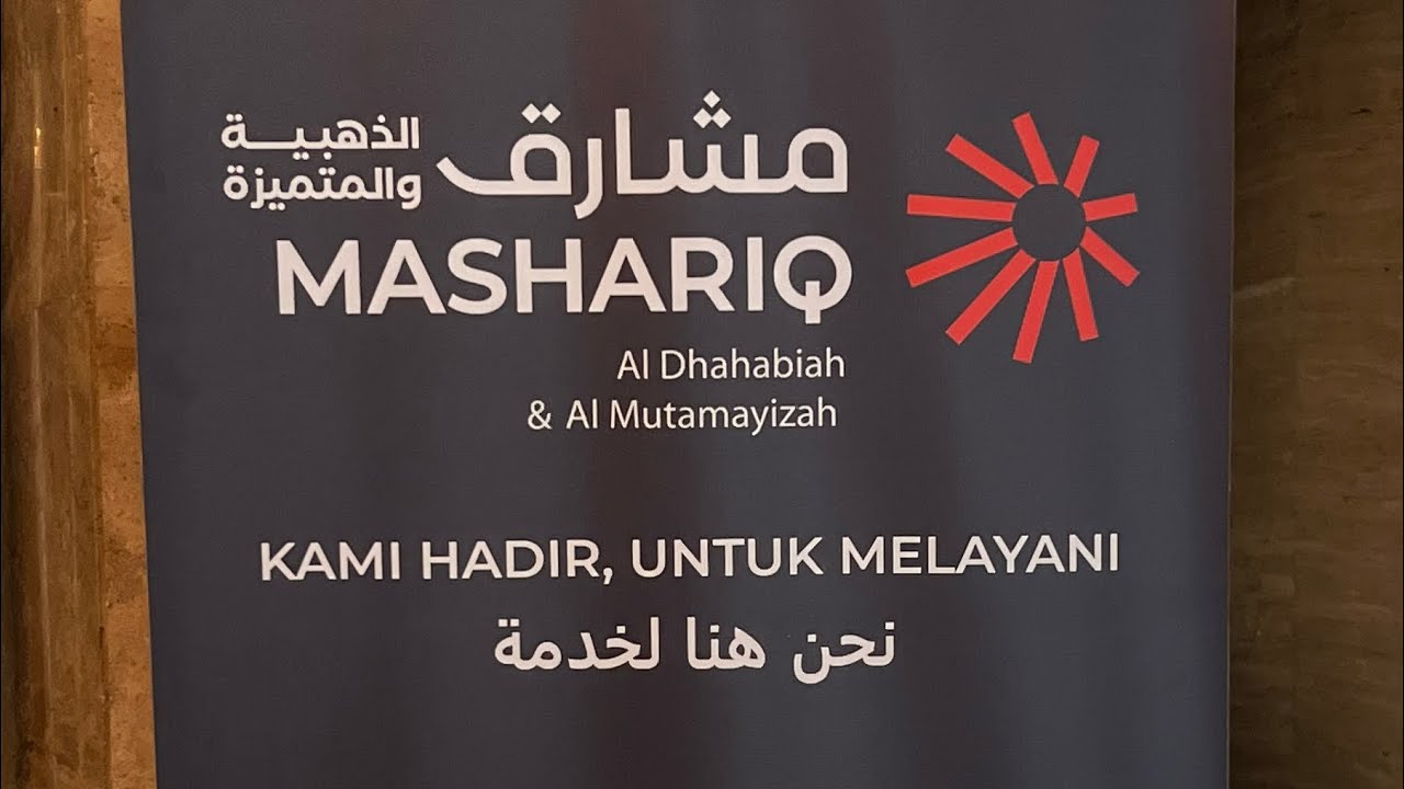 Mashariq presentation Hajj 1445 H مشارق الذهبيه حج 1445 هجريه Jakarta ...