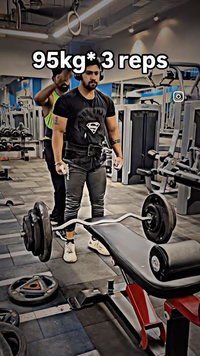 95 kg biceps cheat curls 😱 vo bhi 83kg bw me #armwrestling #armwrestlingworkout #biceps - YouTube