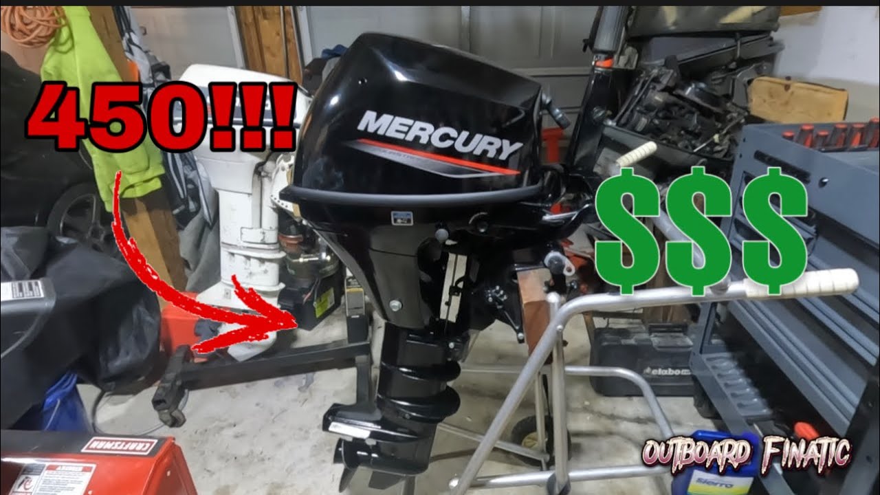 Mercury 9.9 4 stroke (Complete service) - YouTube