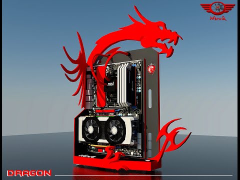The making of MSI Dragon PC Part 1 - YouTube