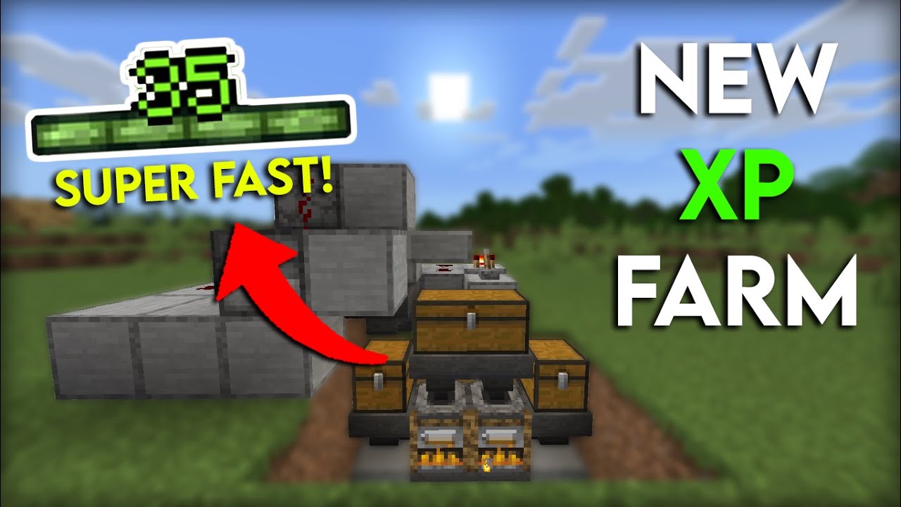 NEW SIMPLE 1.18 XP FARM TUTORIAL in Minecraft Bedrock (MCPE/Xbox/PS4 ...