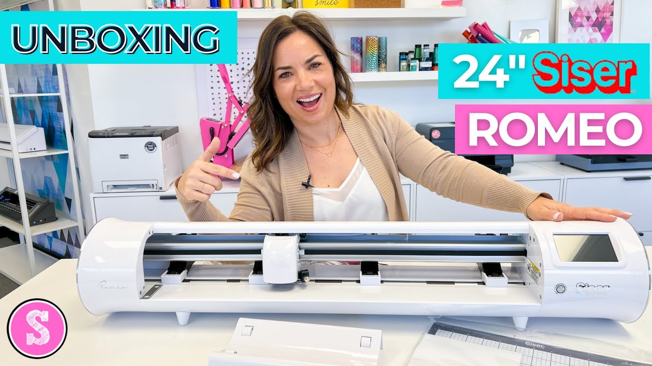 24" Siser Romeo Cutting Machine Unboxing: What's In the Box - YouTube