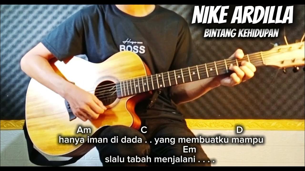 NIKE ARDILLA ~ BINTANG KEHIDUPAN | CHORD GITAR MUDAH - YouTube