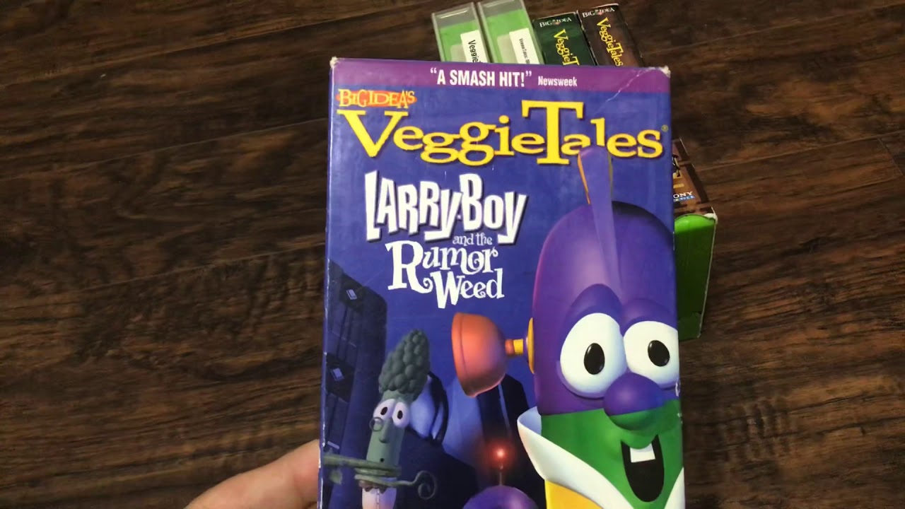 My VeggieTales Green VHS Collection With A Sticker Label (2020 Edition ...