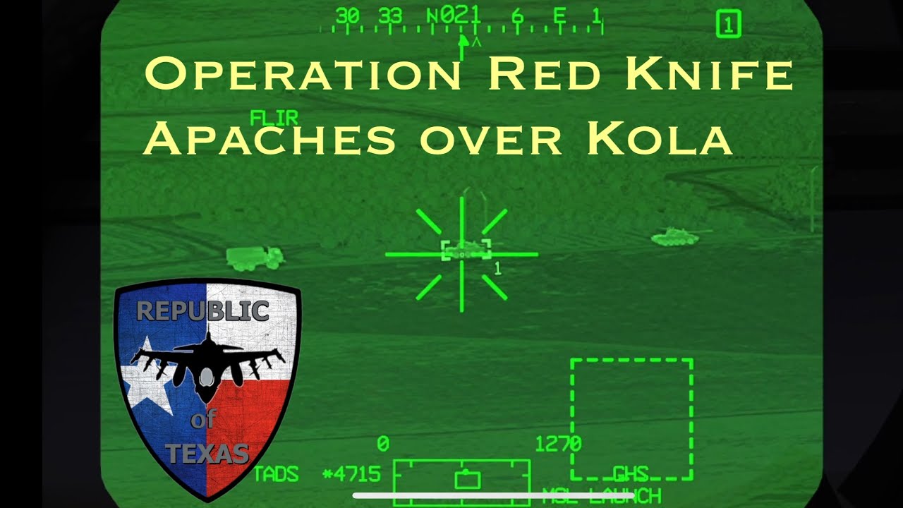 DCS World Republic of Texas - APACHE NIGHT OPS - YouTube