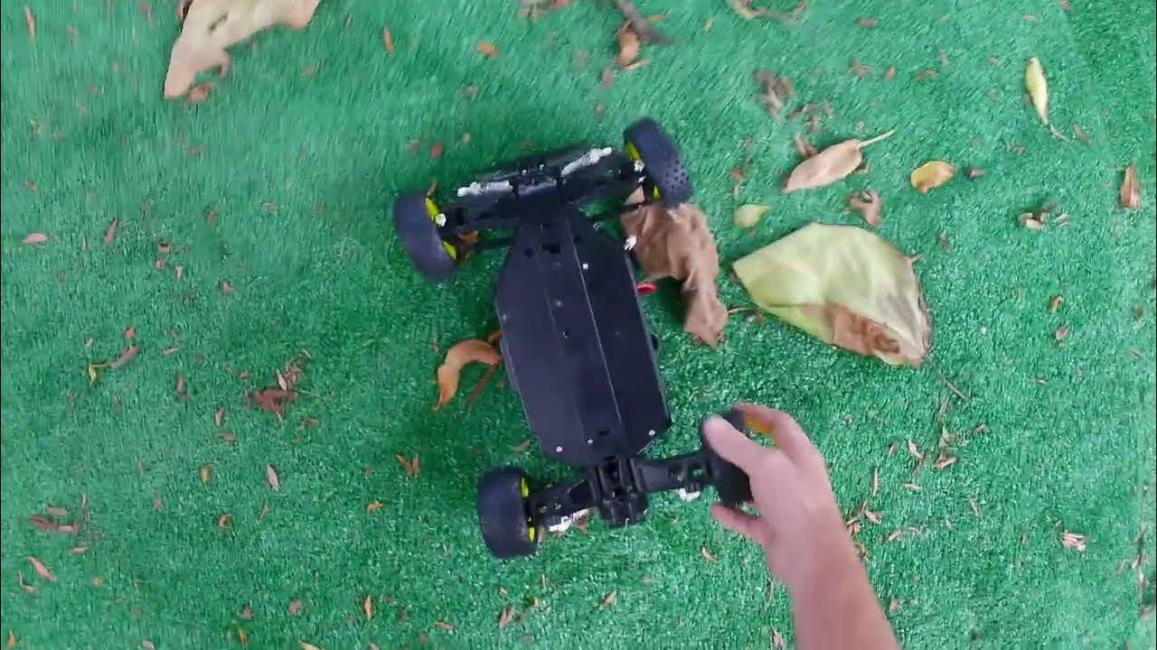 First run - Track Time -Tamiya Plasma Edge II TT02B - Stock Setup - Quick Rip - YouTube