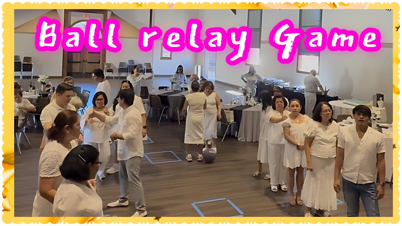 ball relay game - YouTube
