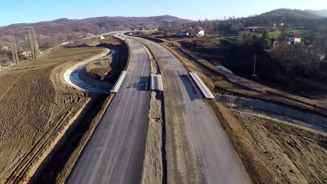 E 763 magistral yolunun tikintisi: Belqrad – Juzni Jadran, Serbia ...