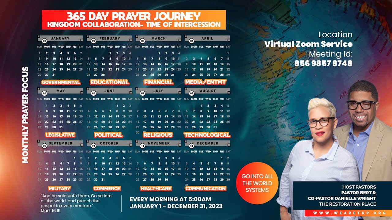 365 Day Prayer Journey Day 28 (Pastor Bert Wright Jr) - YouTube
