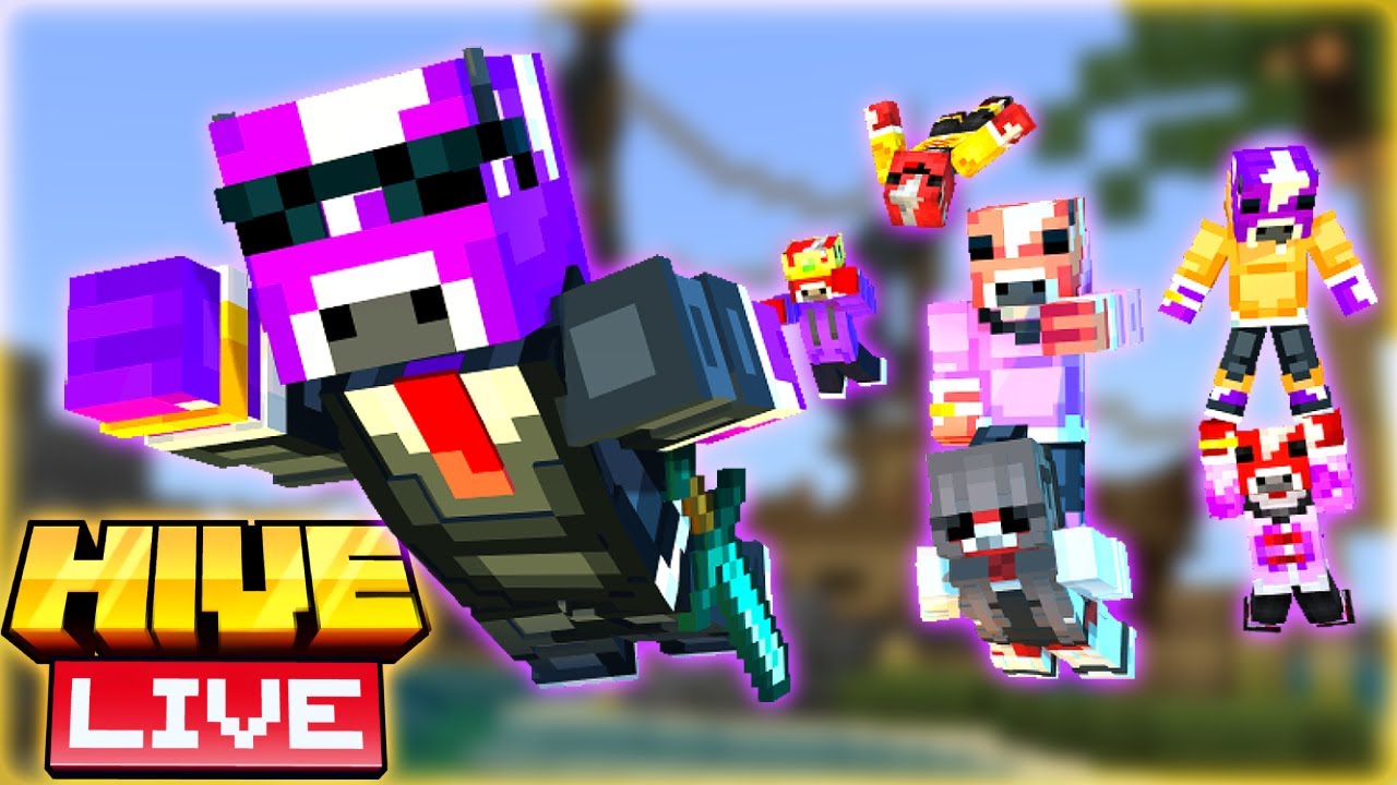 Hive Live But Just BUILD GRINDING - YouTube