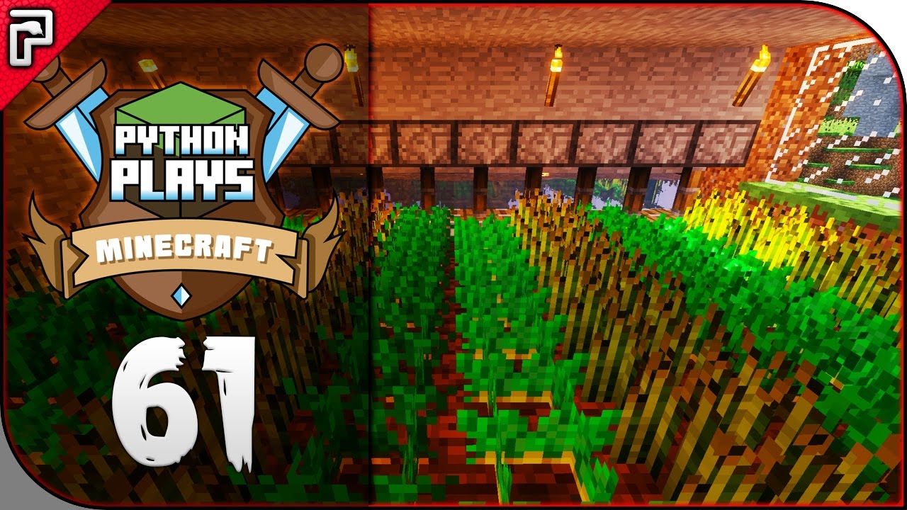 Auto Crop Farm With Item Filter! | Minecraft 1.11 PC | Python Plays ...