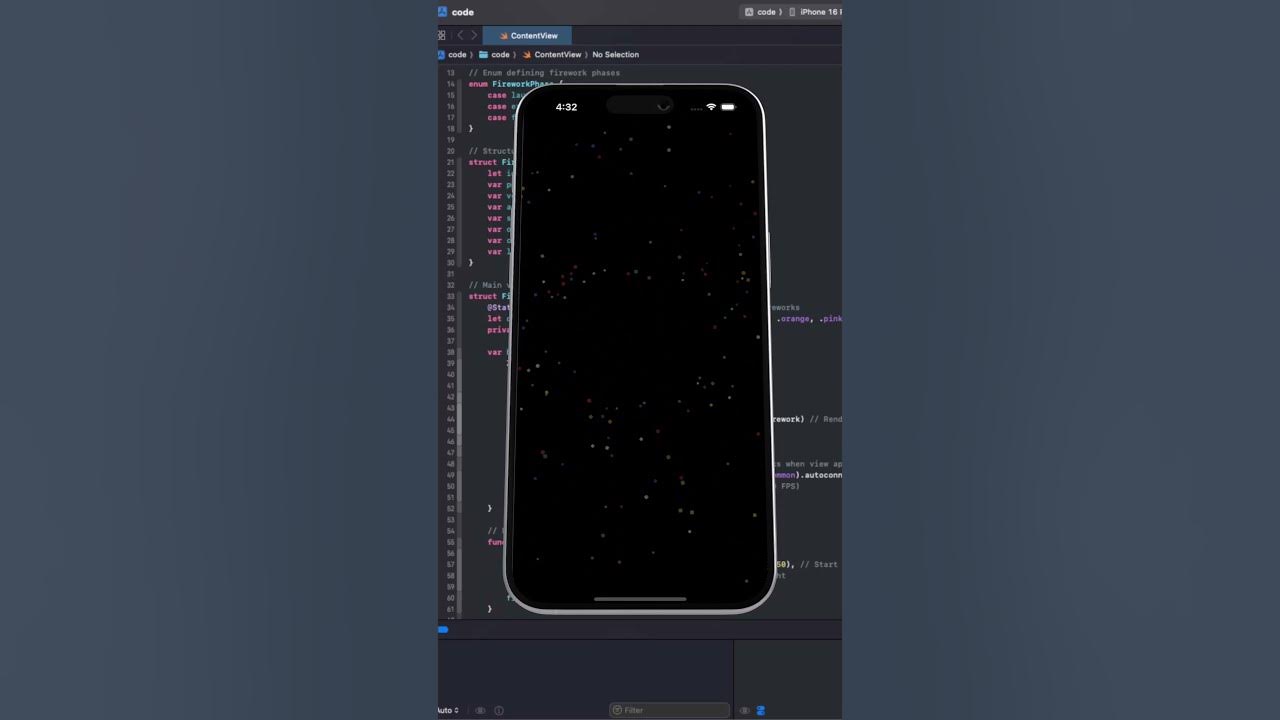 🚀💥 Epic Firework Show in SwiftUI – Stunning Particle Effects! 🎆🔥 - YouTube