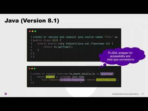 PL/SQL vs. JavaScript in the Oracle Database 23c - YouTube