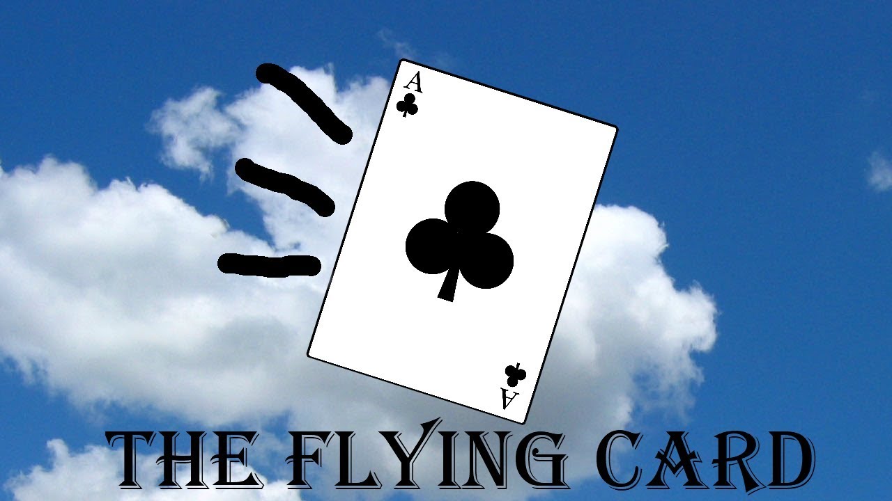 Flying Card Trick .Feat Eggy - YouTube