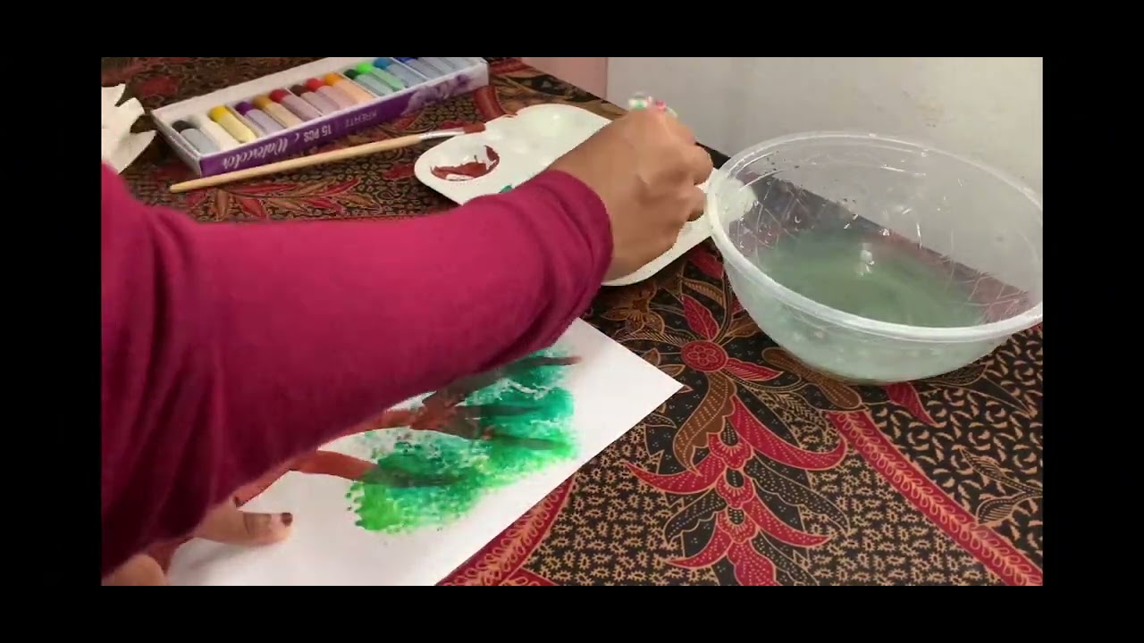 TEKNIK CAPAN (SENI DAN KREATIVITI AWAL KANAK-KANAK) - YouTube