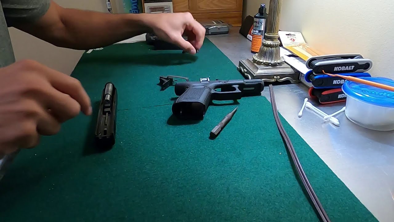 How to Disassemble a Gen 5 Glock 19 - YouTube