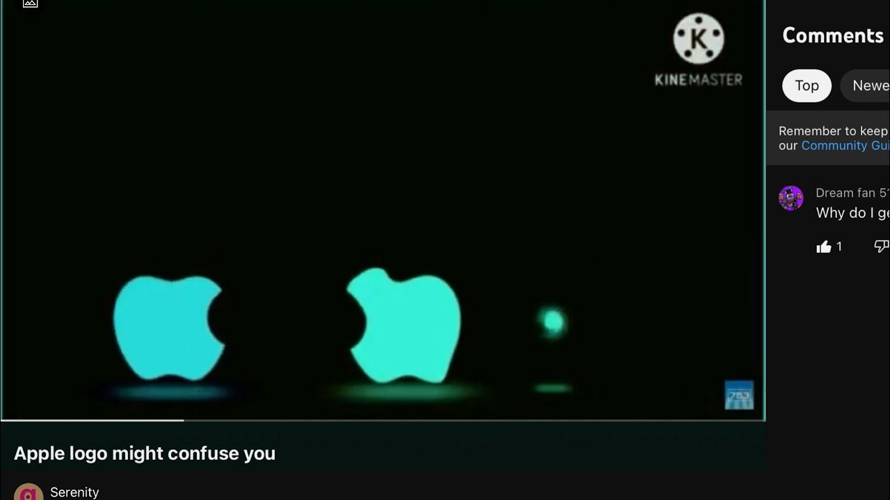 Apple logo animation effects - YouTube