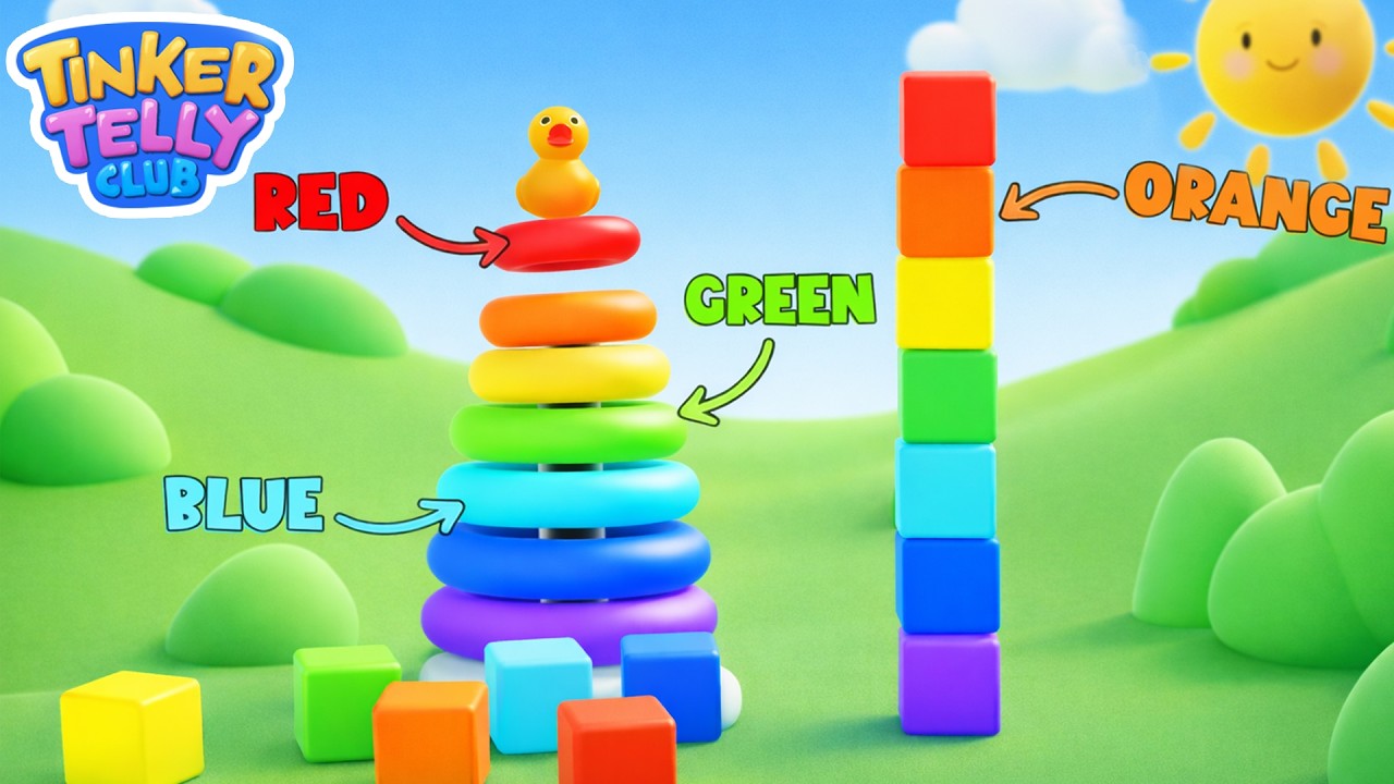 Learn Rainbow Colors | Colors for Kids including all 7 Rainbow Colors ...