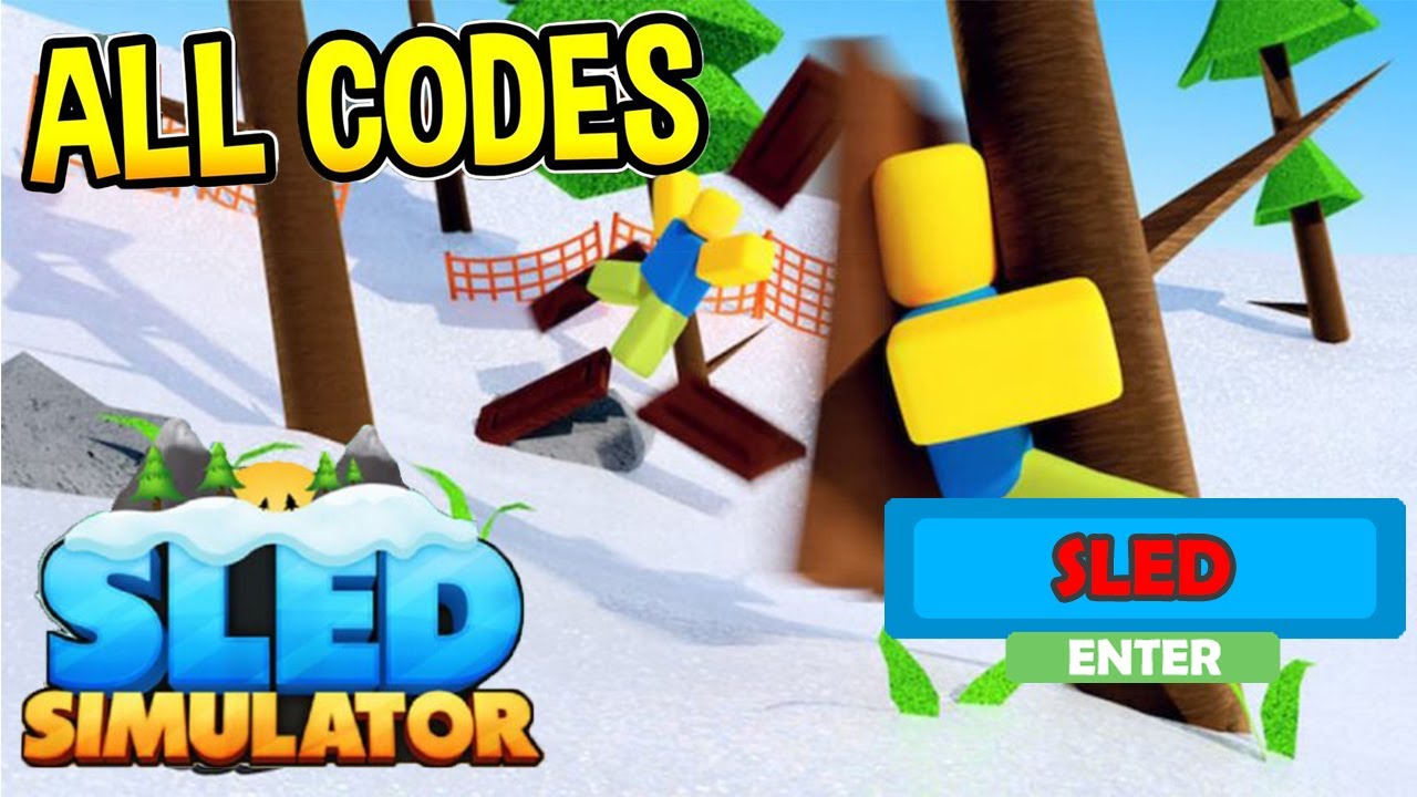 All *SECRET* Sled Simulator Codes 2021 (June Codes) - YouTube