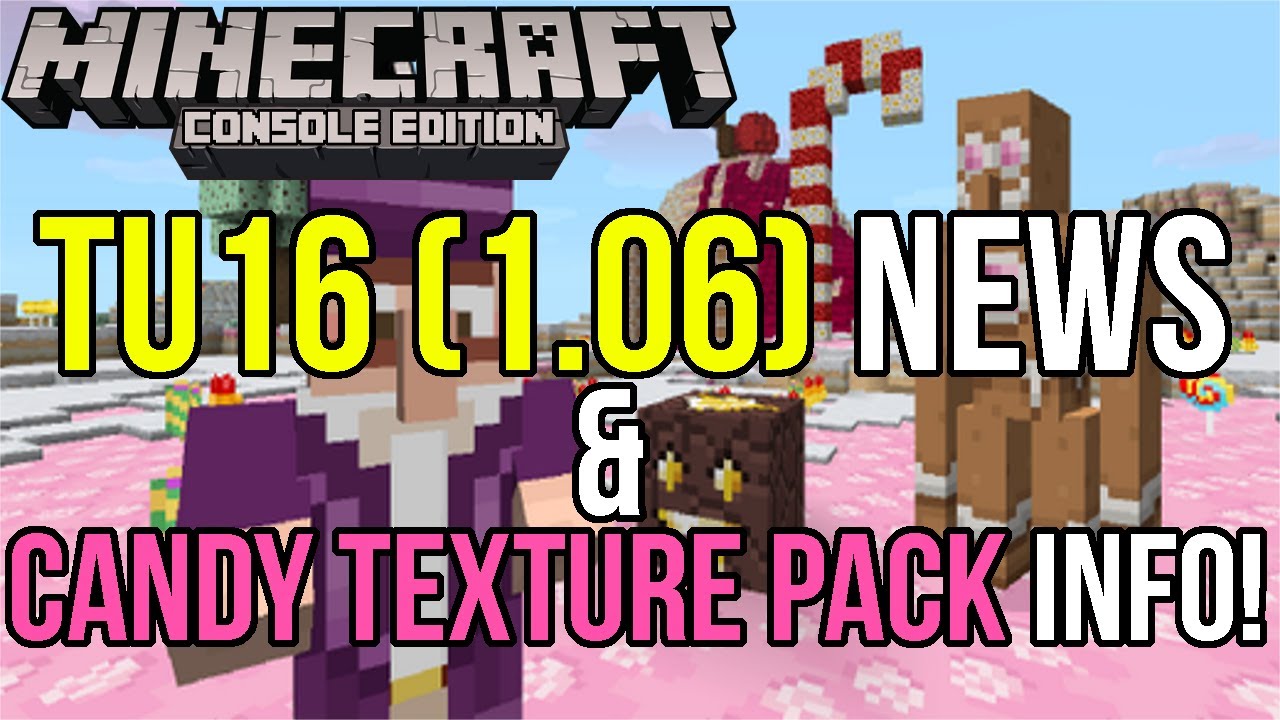 Minecraft Xbox & PS3: TU16 (1.06) News & Candy Texture Pack Screenshot ...