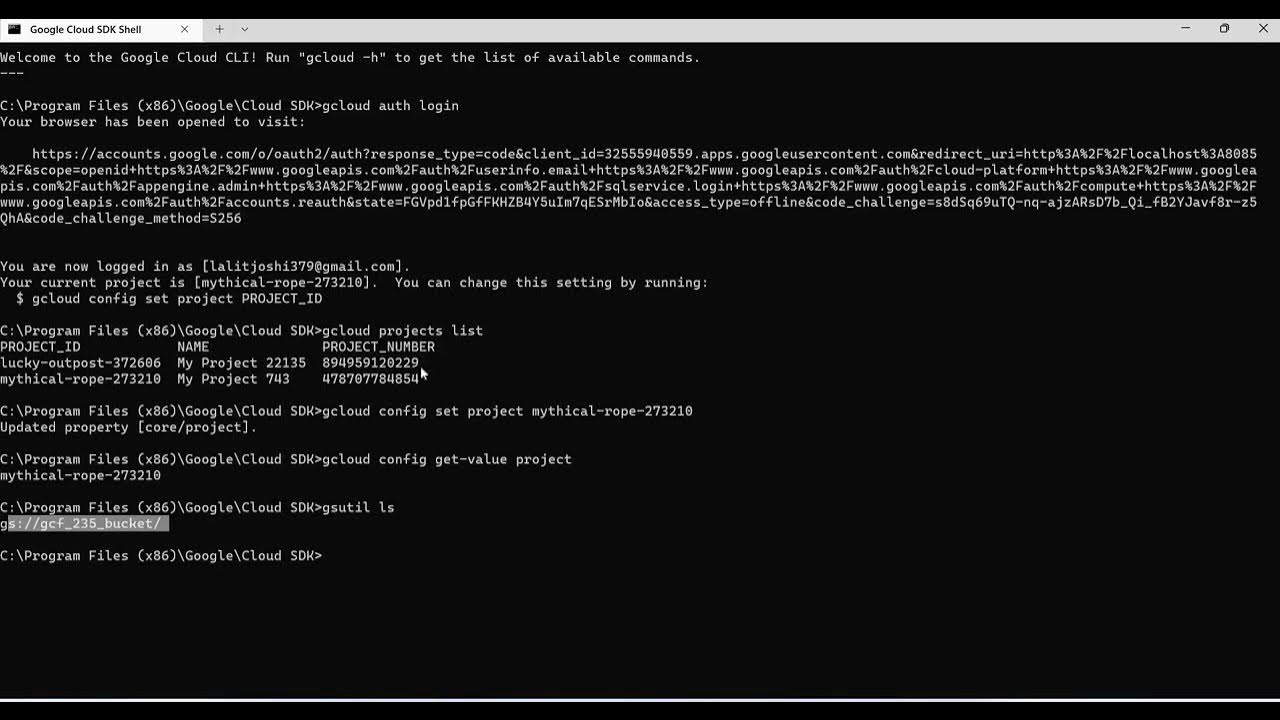 Gcp Gcloud Cli Youtube