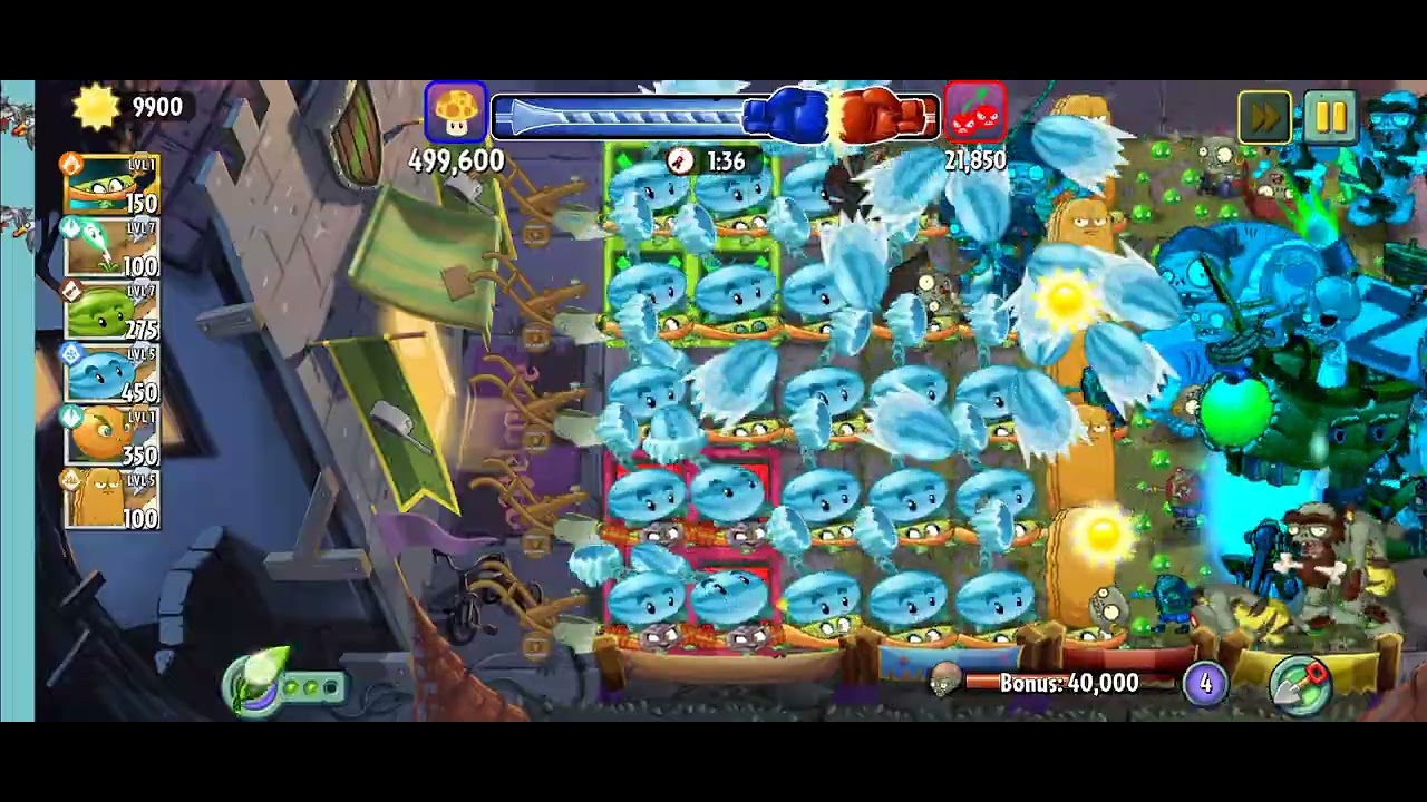 Plants vs Zombies 2 - Arena Battle Always Win - 100% Win Rate - Amazing ...