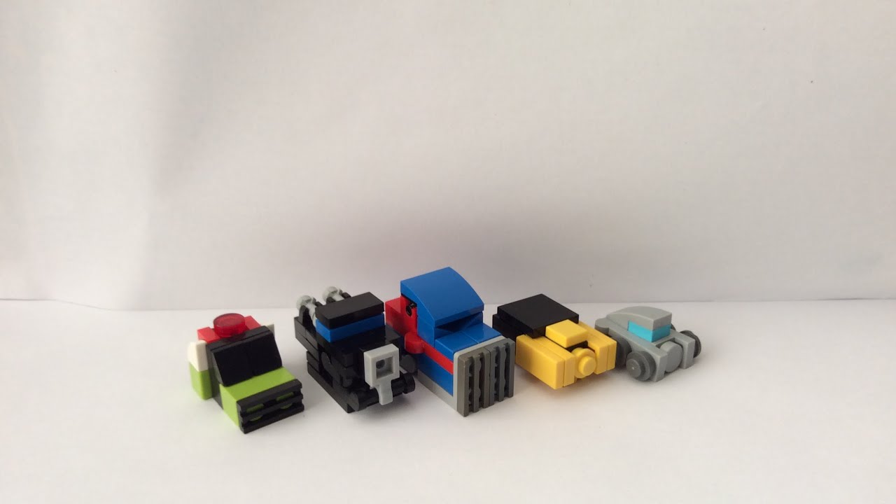 Lego transformers movie 1 Autobots tutorial - YouTube