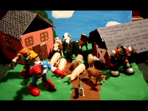 Animal Farm school project - YouTube