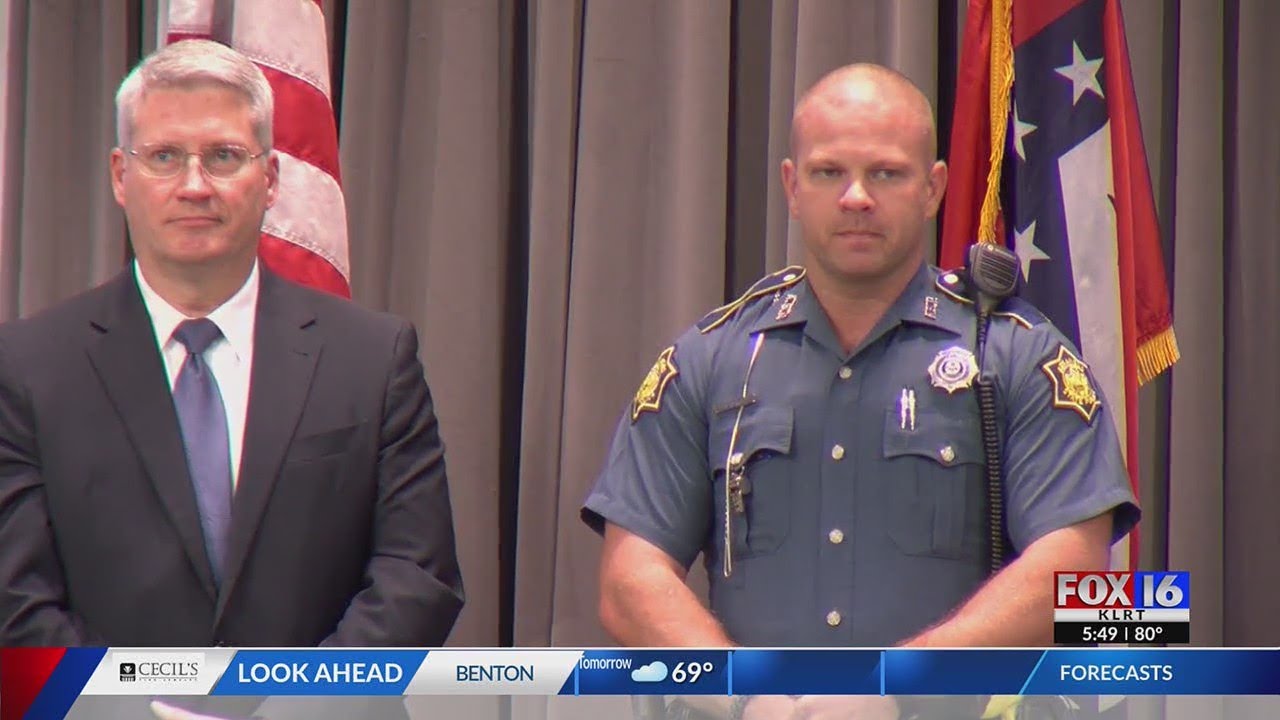 State Troopers recognized during ASP awards luncheon - YouTube