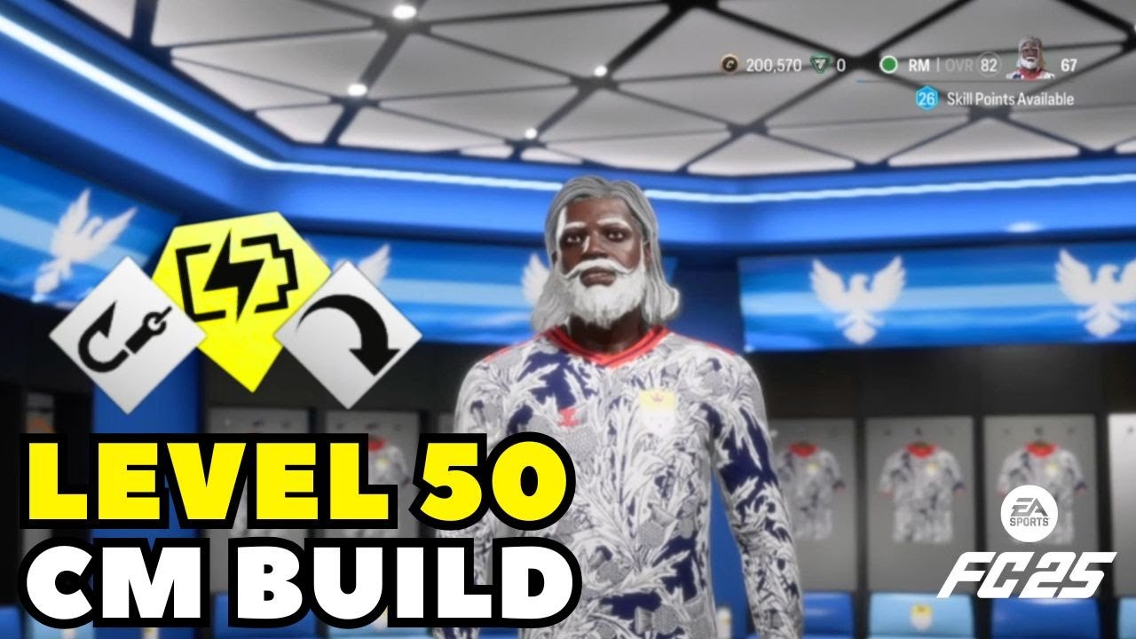 Best Level 50 CM Build in EA FC 25 | Ultimate Pro Tip - YouTube