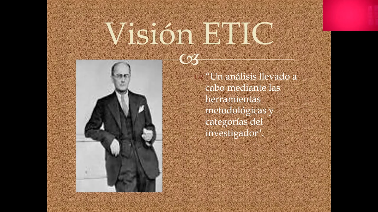 Emic y etic 2 - YouTube