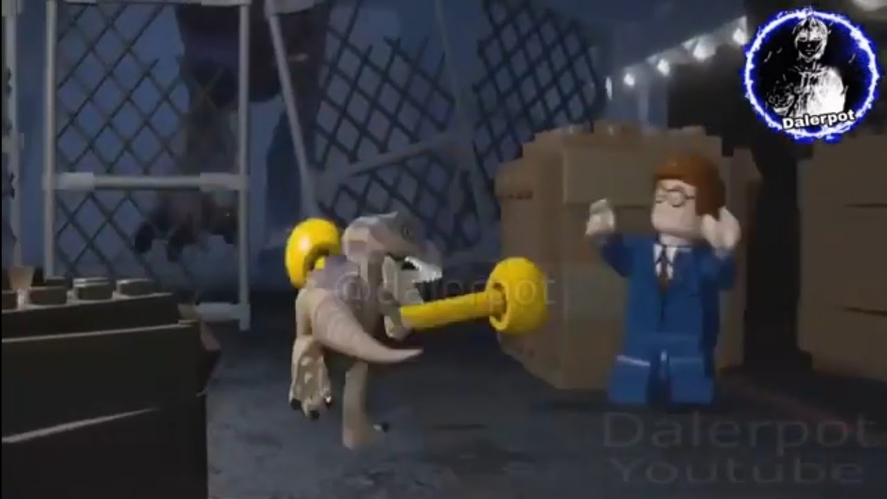 peter ludlow es comido por el bebe de T-rex / peter ludlow muere | LEGO ...