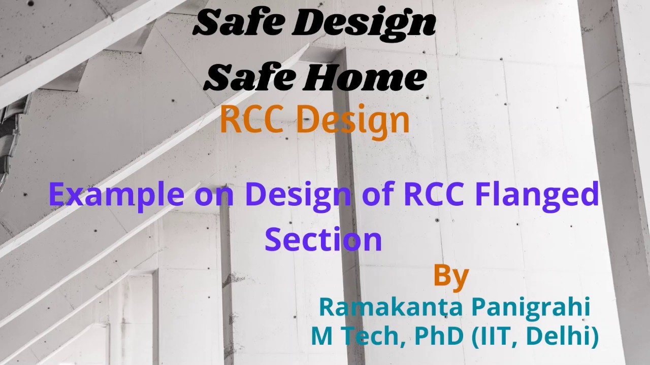 Example on design of RCC flanged section RKP - YouTube