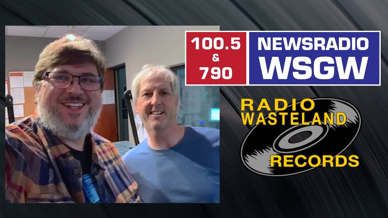 Jim Talks Vinyl on WSGW Radio with Charlie Rood - YouTube