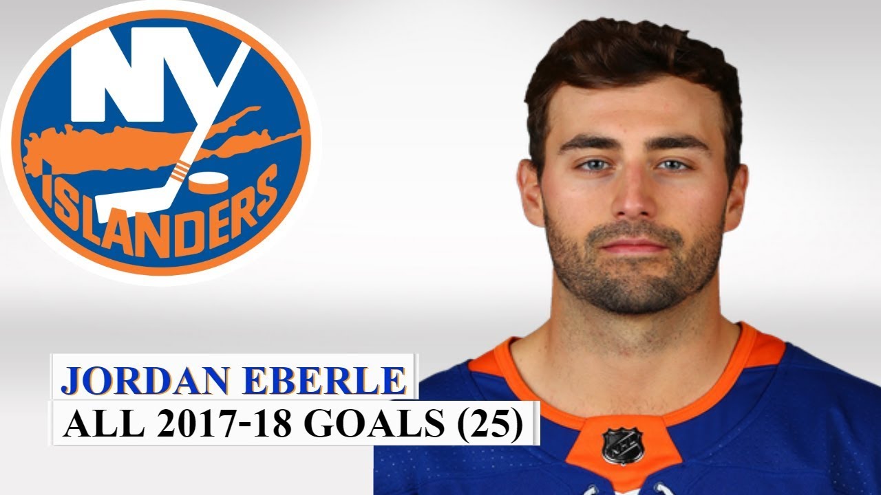 Jordan Eberle (#7) All 25 Goals of the 2017-18 NHL Season - YouTube