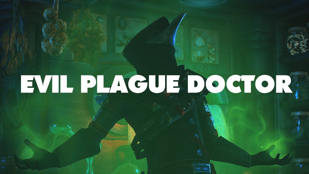 SKYRIM : EVIL PLAGUE DOCTOR - Mod mashup - YouTube