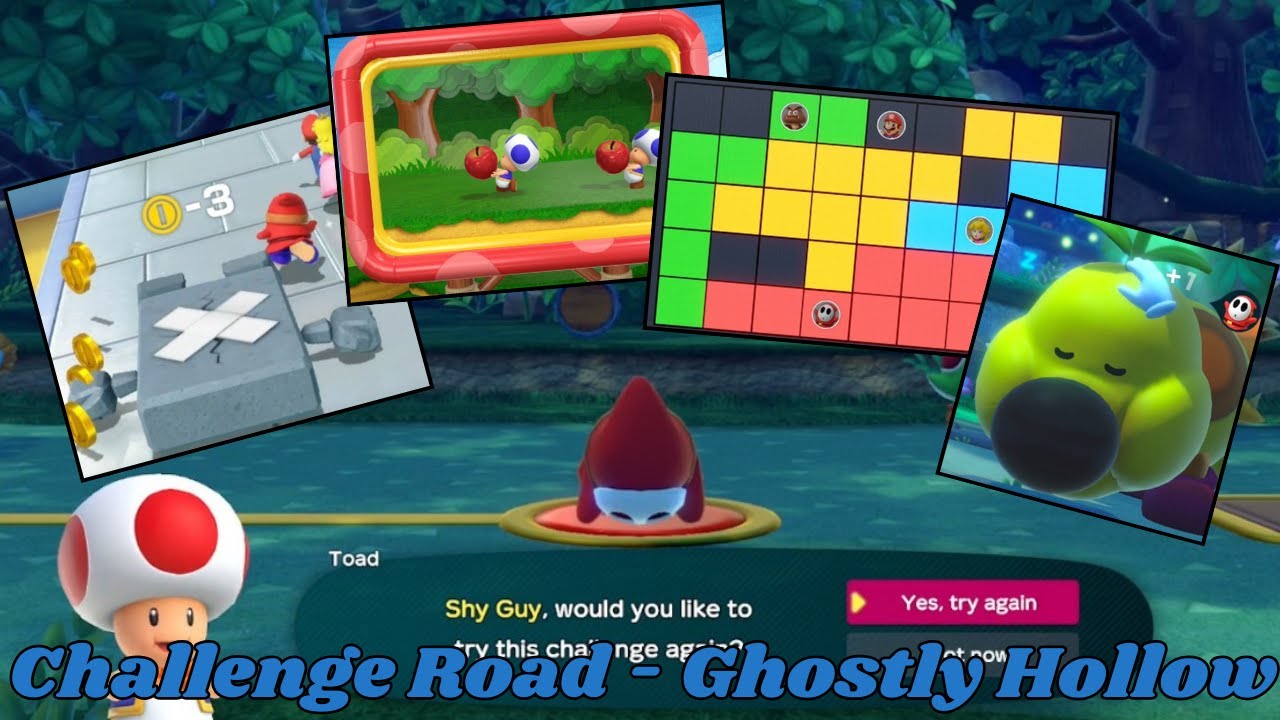 A Mediocre Gamer Plays Challenge Road - Part 4 - Ghostly Hollow ...