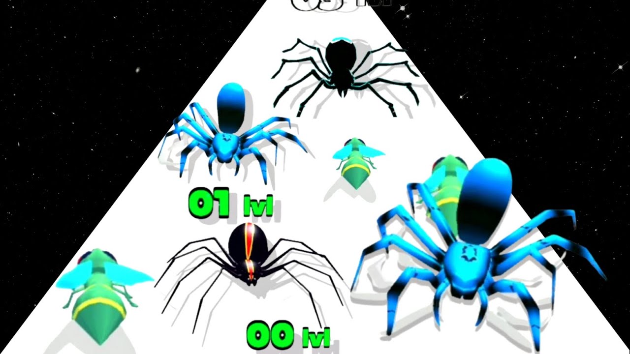 Insect Evolution Run - ( Max Level ) New Update On Mobile Game - YouTube