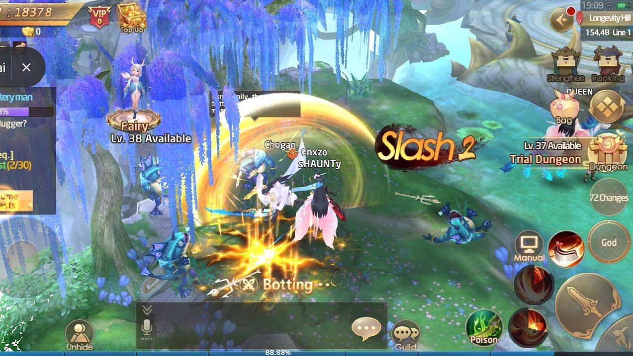 Celestial Fate - Android MMORPG Gameplay - YouTube