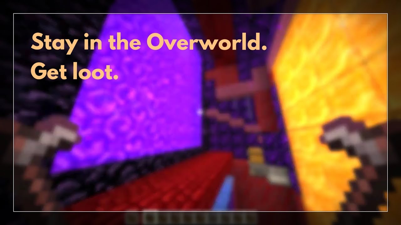 Piglin Farm Drops, but in the Overworld - Tutorial - YouTube