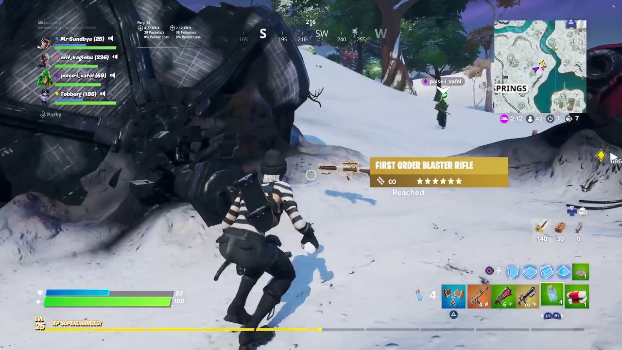 Halla dete er lil booster sim n nye kanal norsk fortnite road to 50 ...