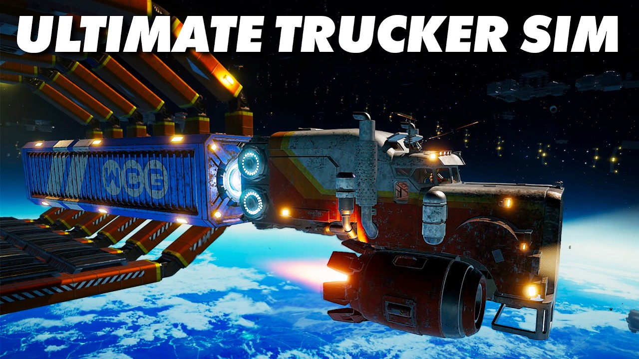 The Ultimate Space Trucker Game is HERE! - YouTube