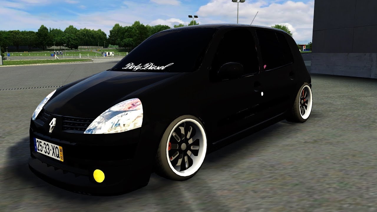 LFS Renault Clio 2 Mod Trailer Preview - YouTube