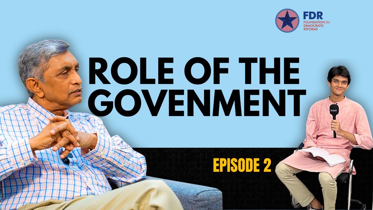 Role of the Government || Dr. Jayaprakash Narayan || FDR India - YouTube