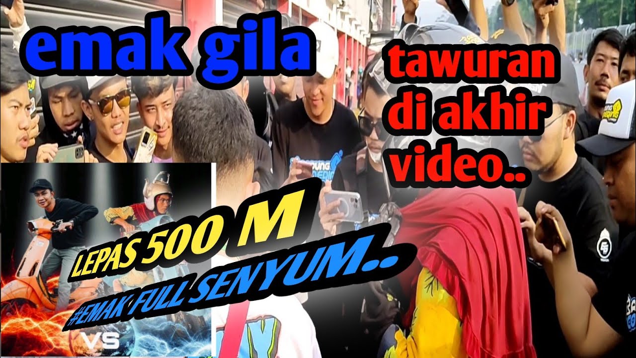 EMAK GILA MENANG‼️FULL SENYUM - YouTube