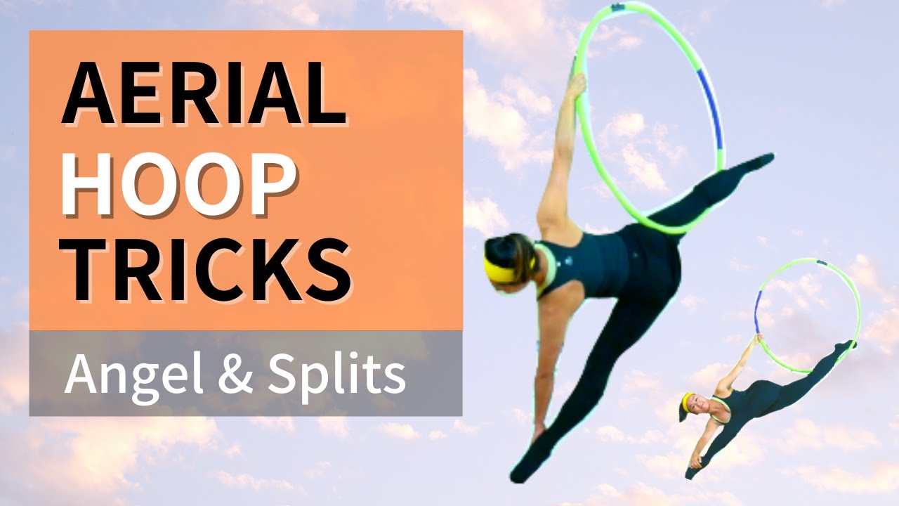 Aerial Hoop Tricks for Beginners | ANGEL & SPLITS - YouTube